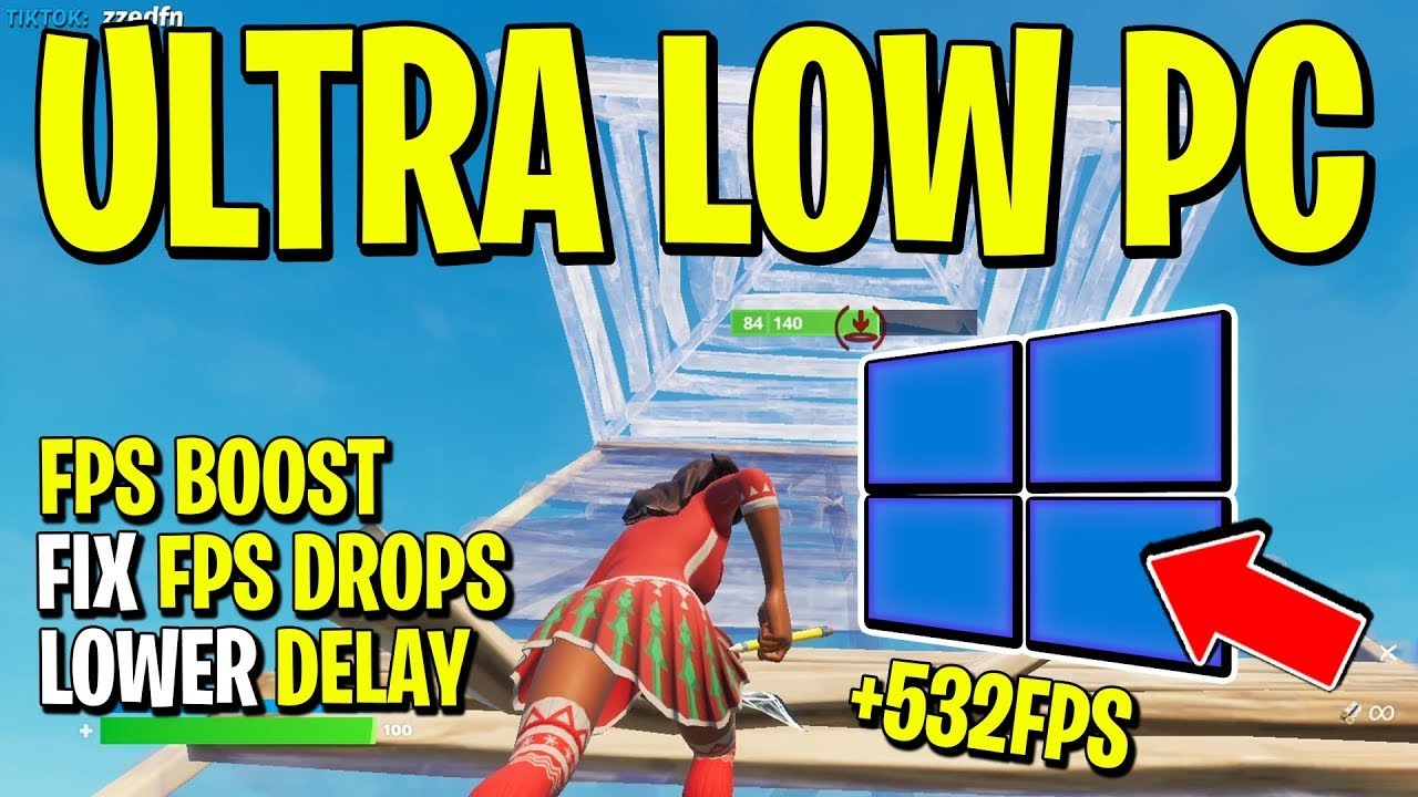 BOOST FPS in Fortnite on LOW END PC / LAPTOP (YOU NEED IT) - YouTube