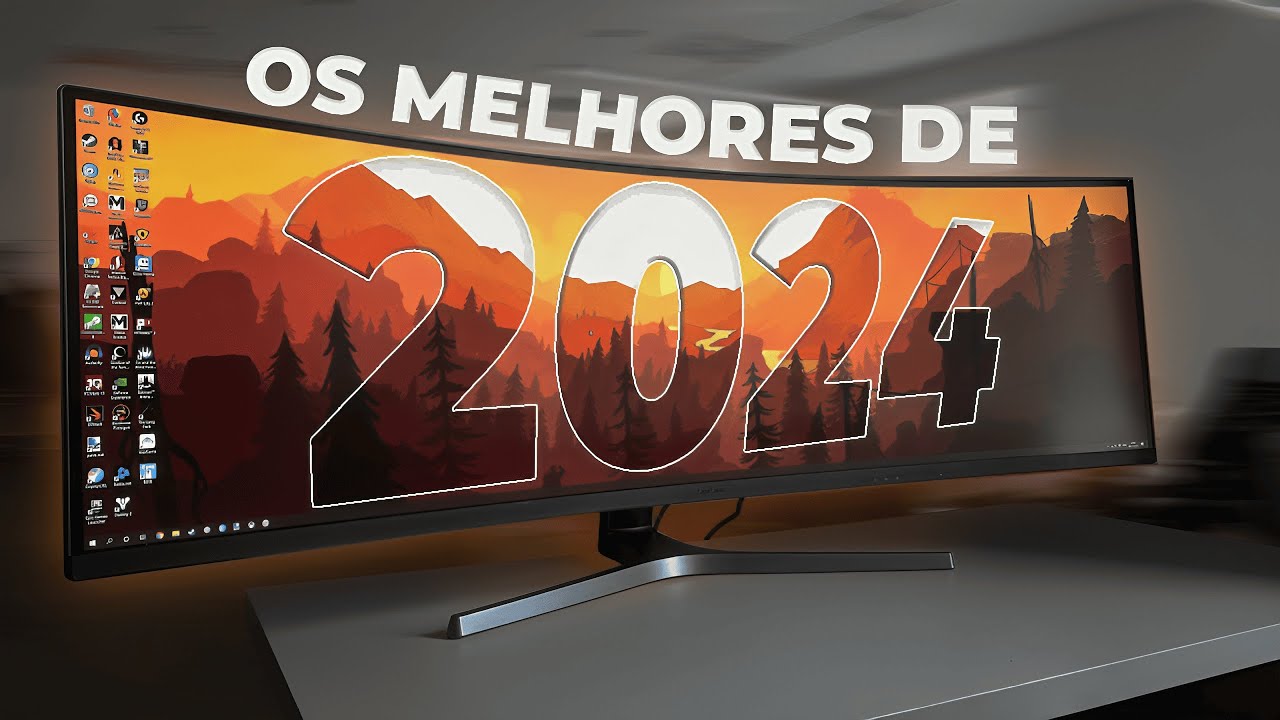 OS 5 MELHORES MONITORES ULTRAWIDES DE 2024! (só custo benefício TOP ...