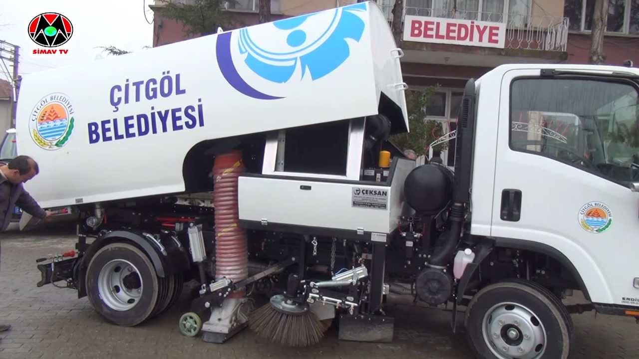 ÇİTGÖL MOBİL ARAÇLA SÜPÜRÜLECEK - YouTube