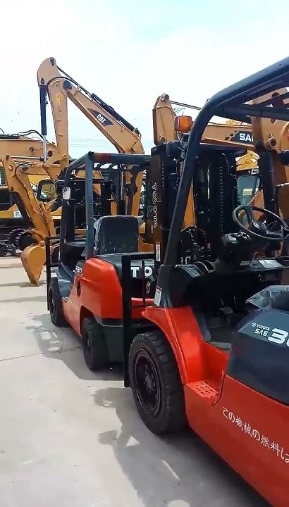 Used Good Condition Toyota Forklift 3 Ton Toyota 30 - YouTube