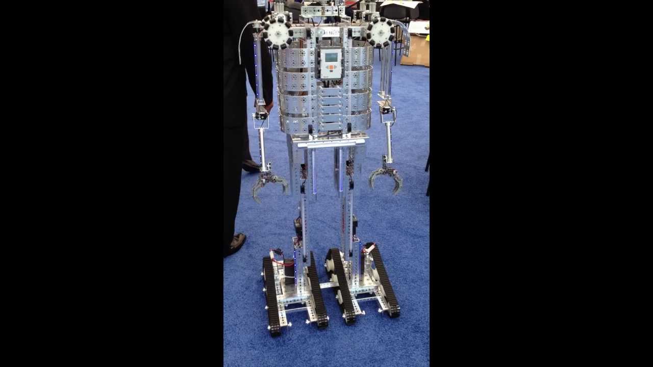 Humanoid Robot using Tetrix.MOV - YouTube
