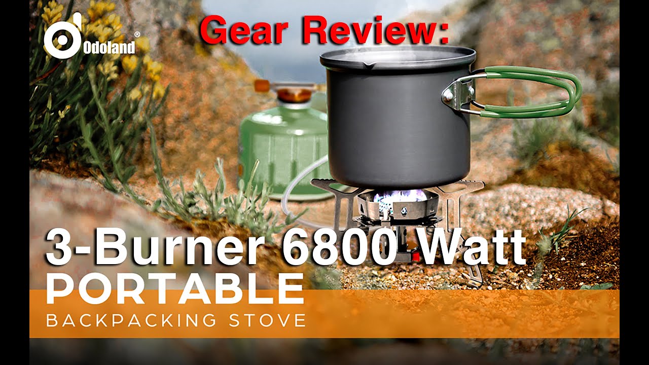 Odoland 3 Burner 6800W Windproof Camp Stove | Featured on AliExpress ...