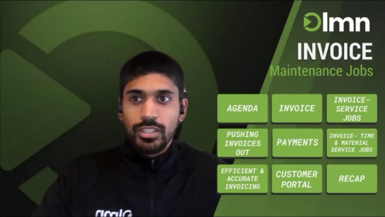 LMN Invoice Maintenance Virtual Training - YouTube