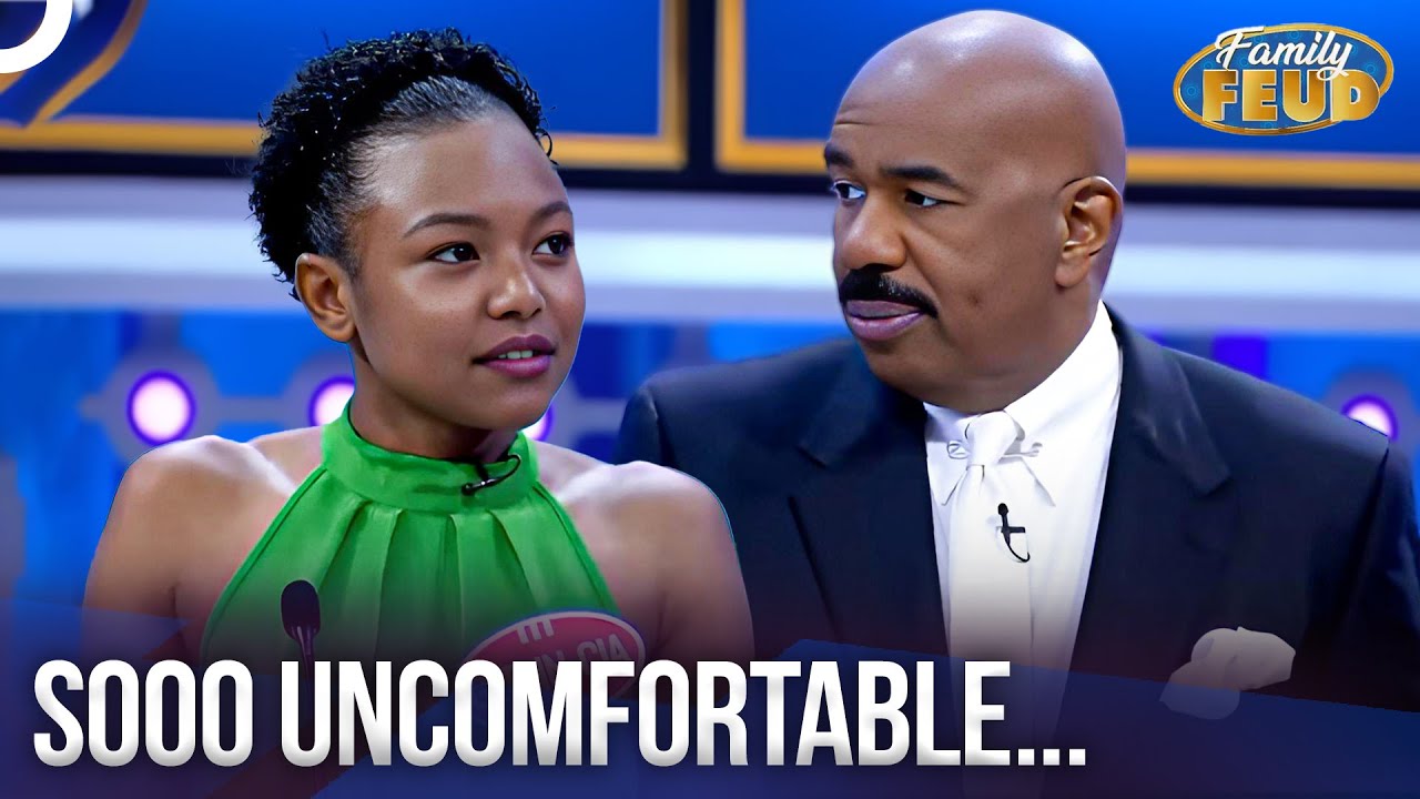 Why's This Family So AWKWARD? | Family Feud Classics - YouTube