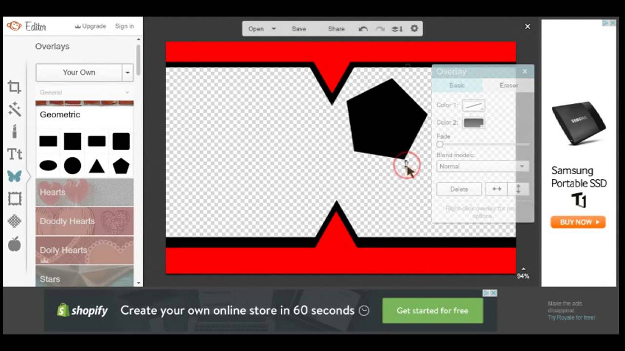 [Full Tutorial] How To Make A Gaming Border - YouTube
