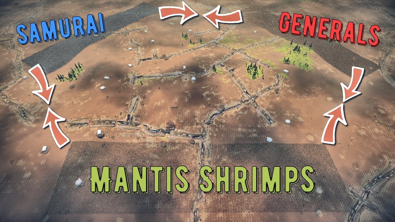 Battle In Trenches: Samurai vs Roman Generals vs Mantis Shrimps - UEBS ...