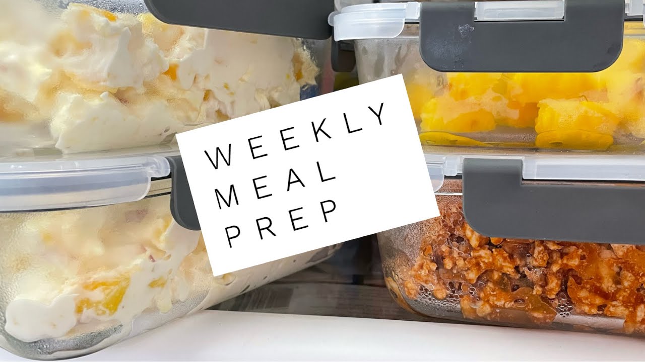 Meal Prep for Weight Loss - Weight Watchers Program - MyWW - 11/29/22 ...