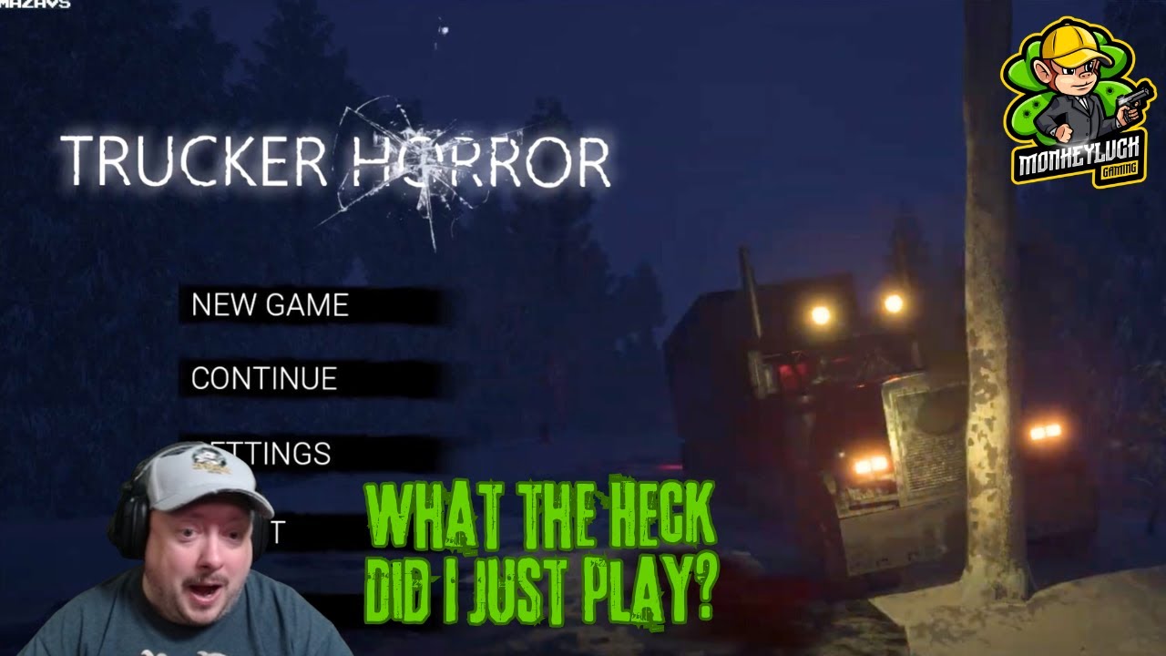 New Indie Game TRUCKER HORROR – Full Playthrough! 🚛💀 | Haunted Highways ...