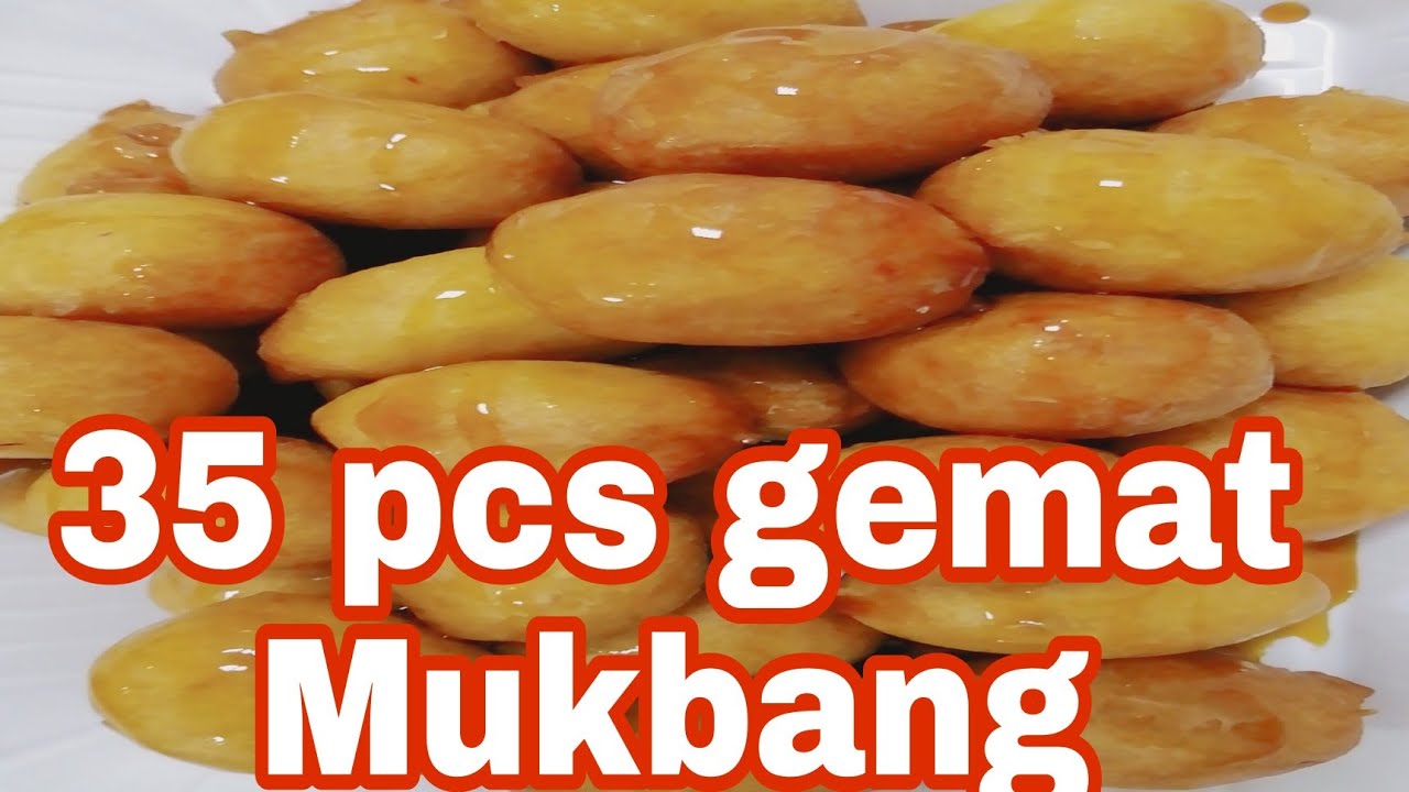 EATING GEMAT ARABIC FOOD// SWEET BALL - YouTube