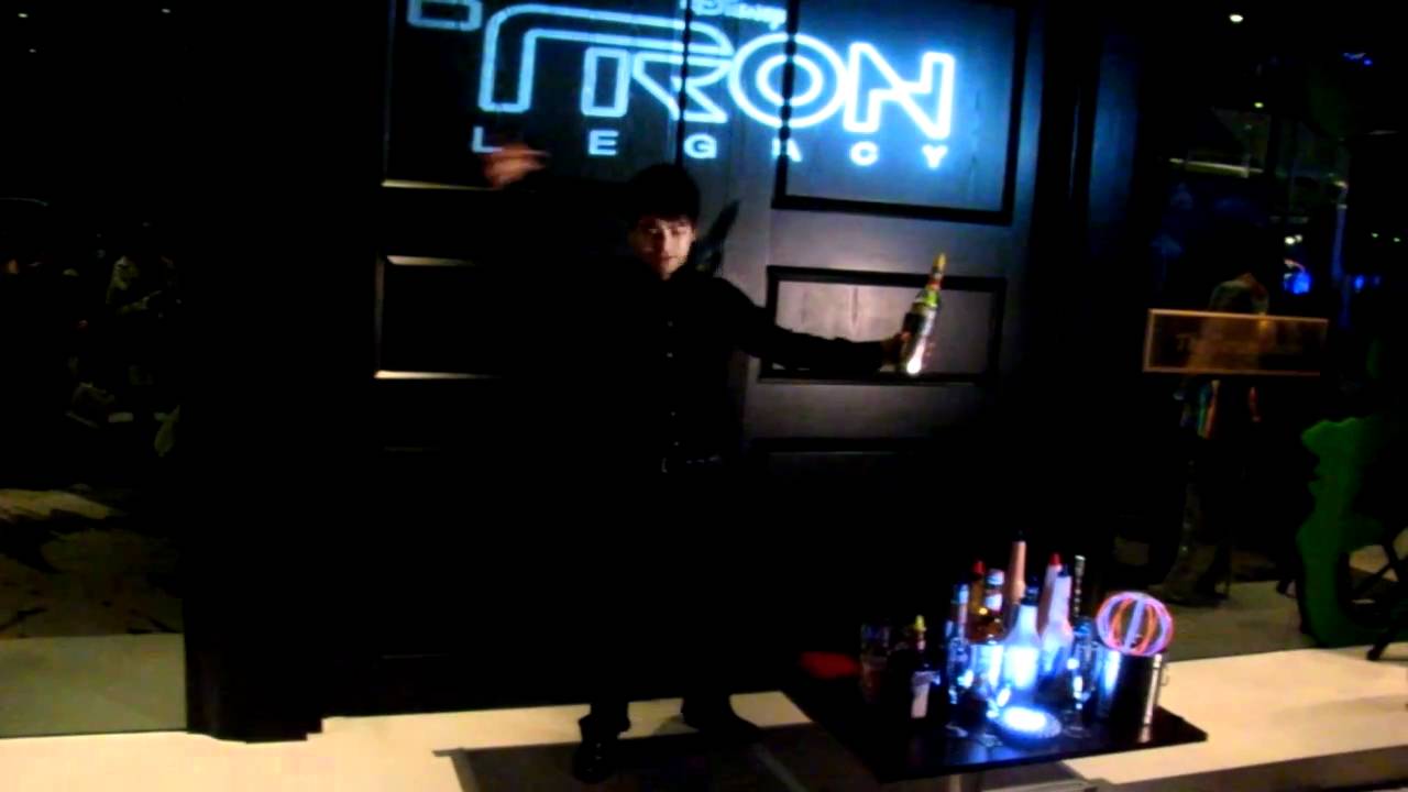 TRON Party at TRON Night - YouTube