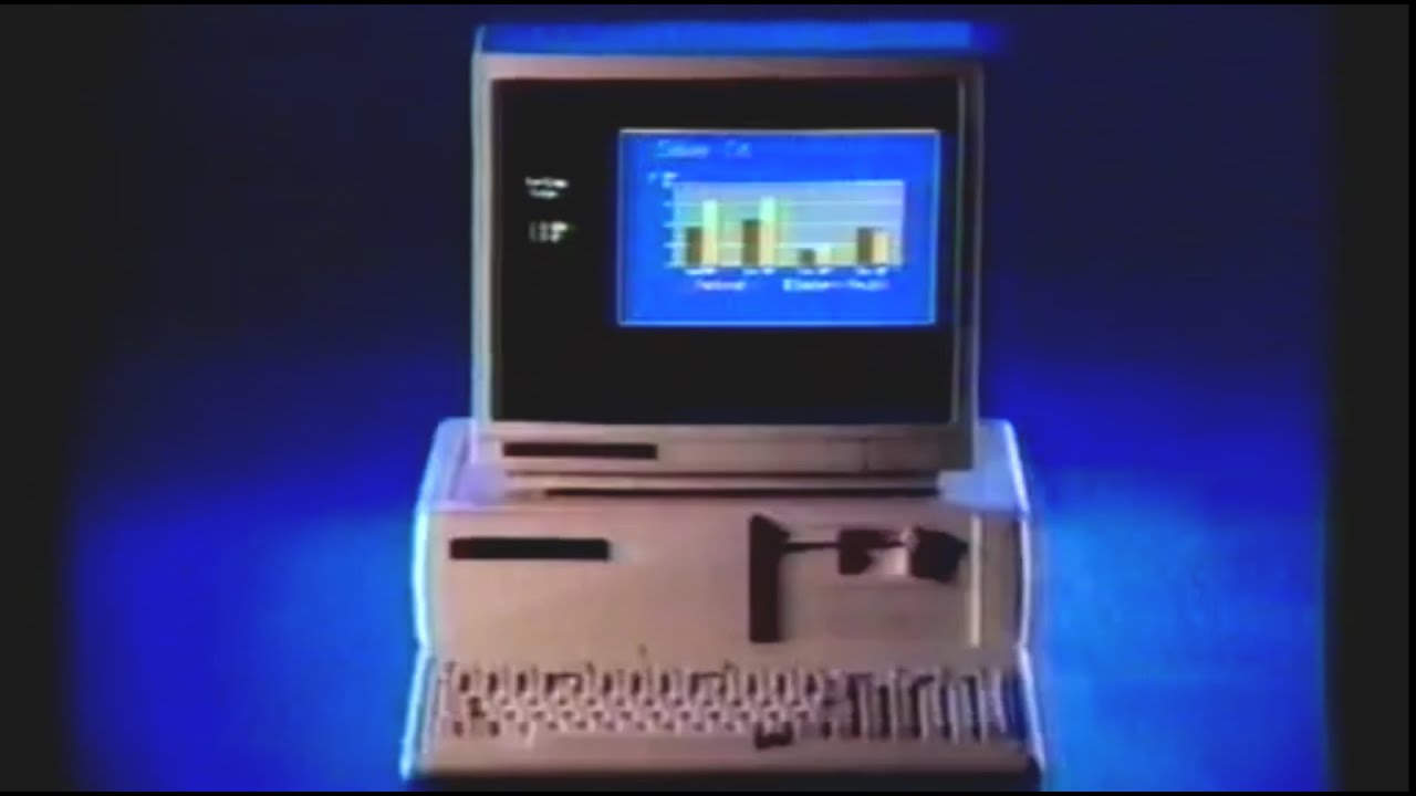 1986 Radio Shack TV Commercial - Tandy Computers (in French) - YouTube