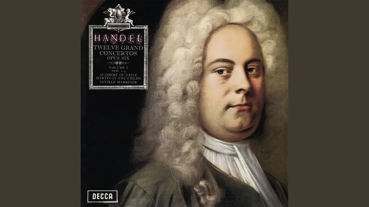Handel: Concerto grosso No. 5 in D Major, Op. 6/5, HWV 323 - I ...