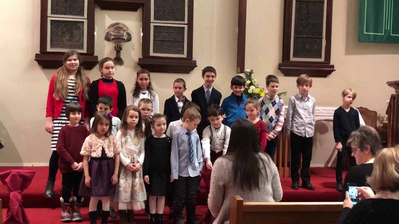 Copilasi veniti cu toti la Isus - Corul de copii AZS Montréal - YouTube