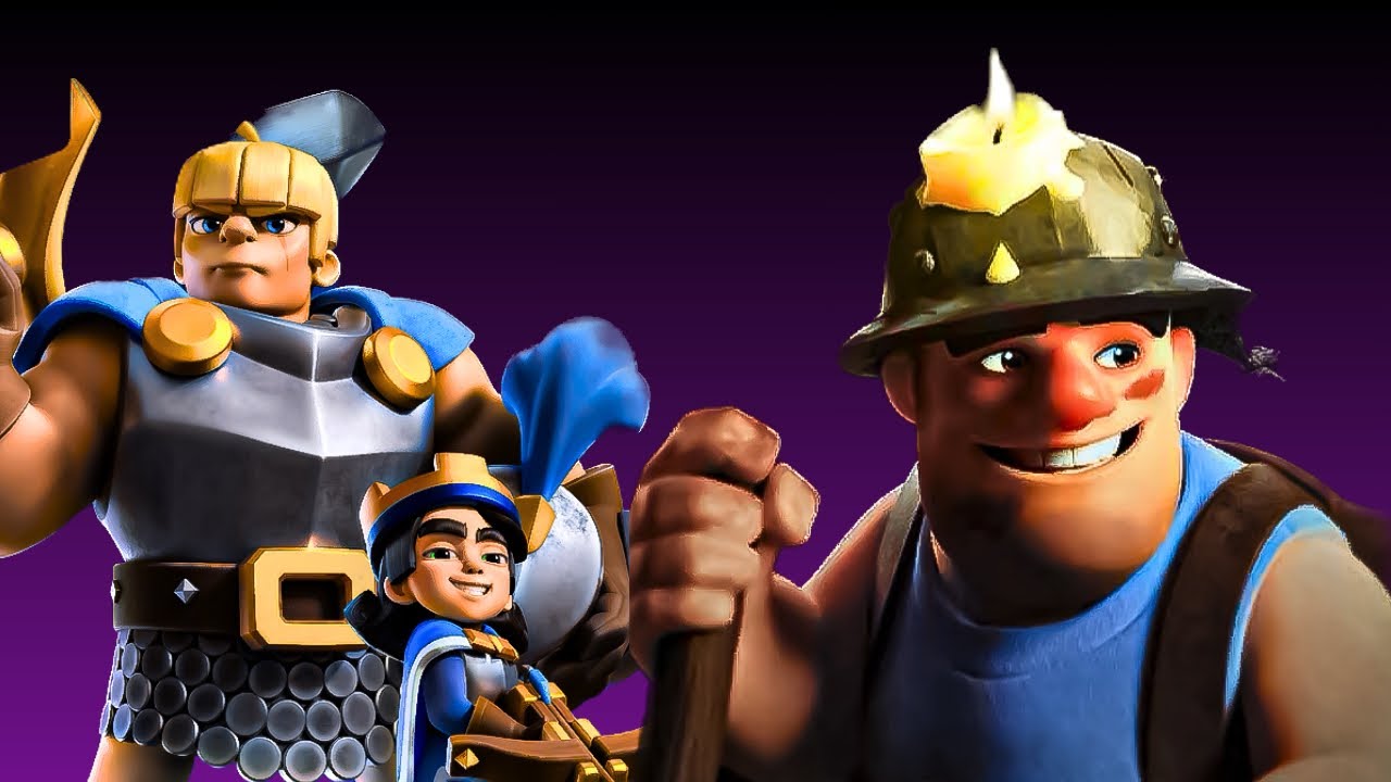 Quick MINER cycle W/ LITTLE PRINCE destroying Every Deck In Clash ...