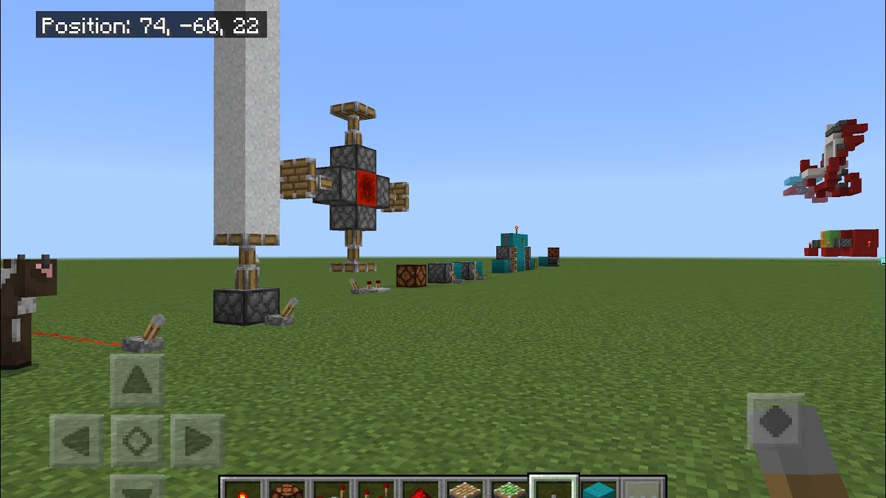 How to do basic bedrock red stone guide - YouTube