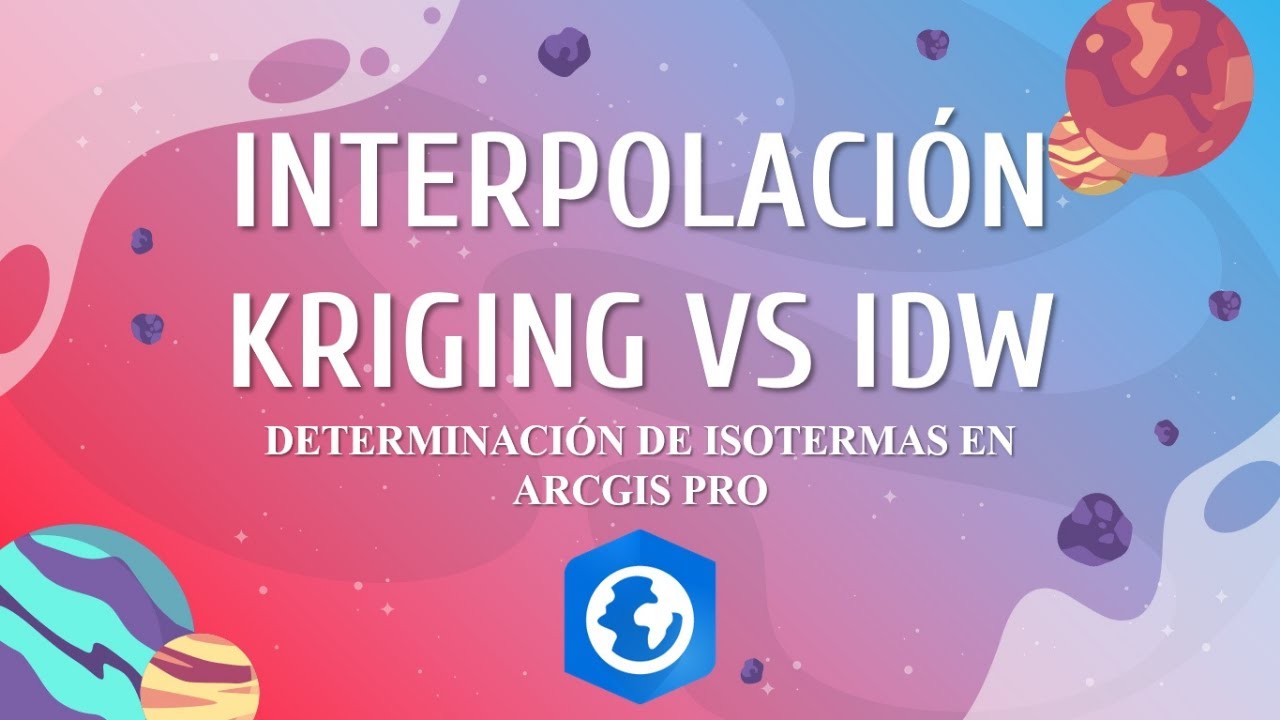 Interpolación Kriging vs IDW - Determinación de Isotermas en ArcGIS PRO 🔥☀️💥 - YouTube