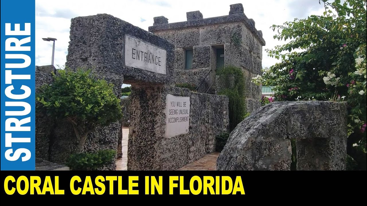 Coral castle Florida attraction U.S. National Register of Historic ...