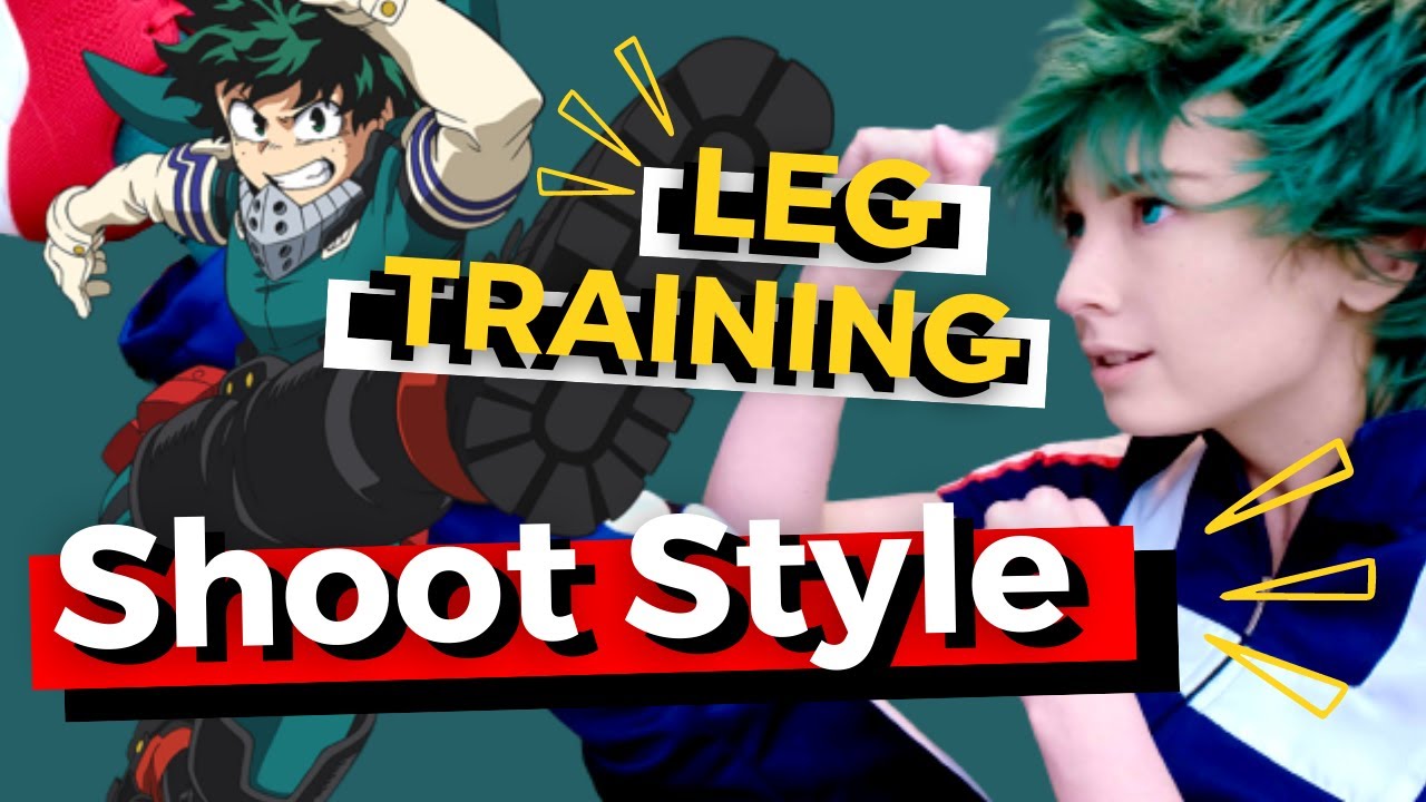 SHOOT STYLE Challenge with Deku 🥦 My Hero Academia Training - 10 Minute ...