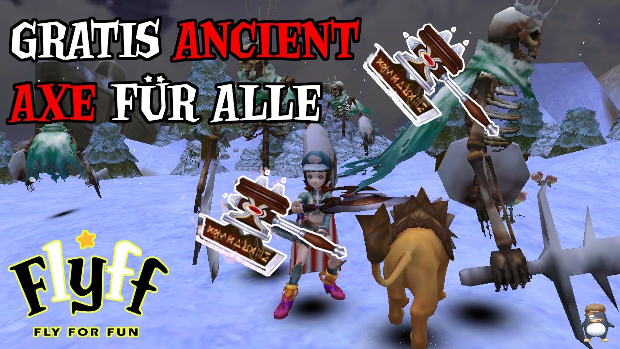 ⚔️Let's Play Flyff [Blade, Level 104-M] #1153 - GRATIS ANCIENT AXE FÜR ...