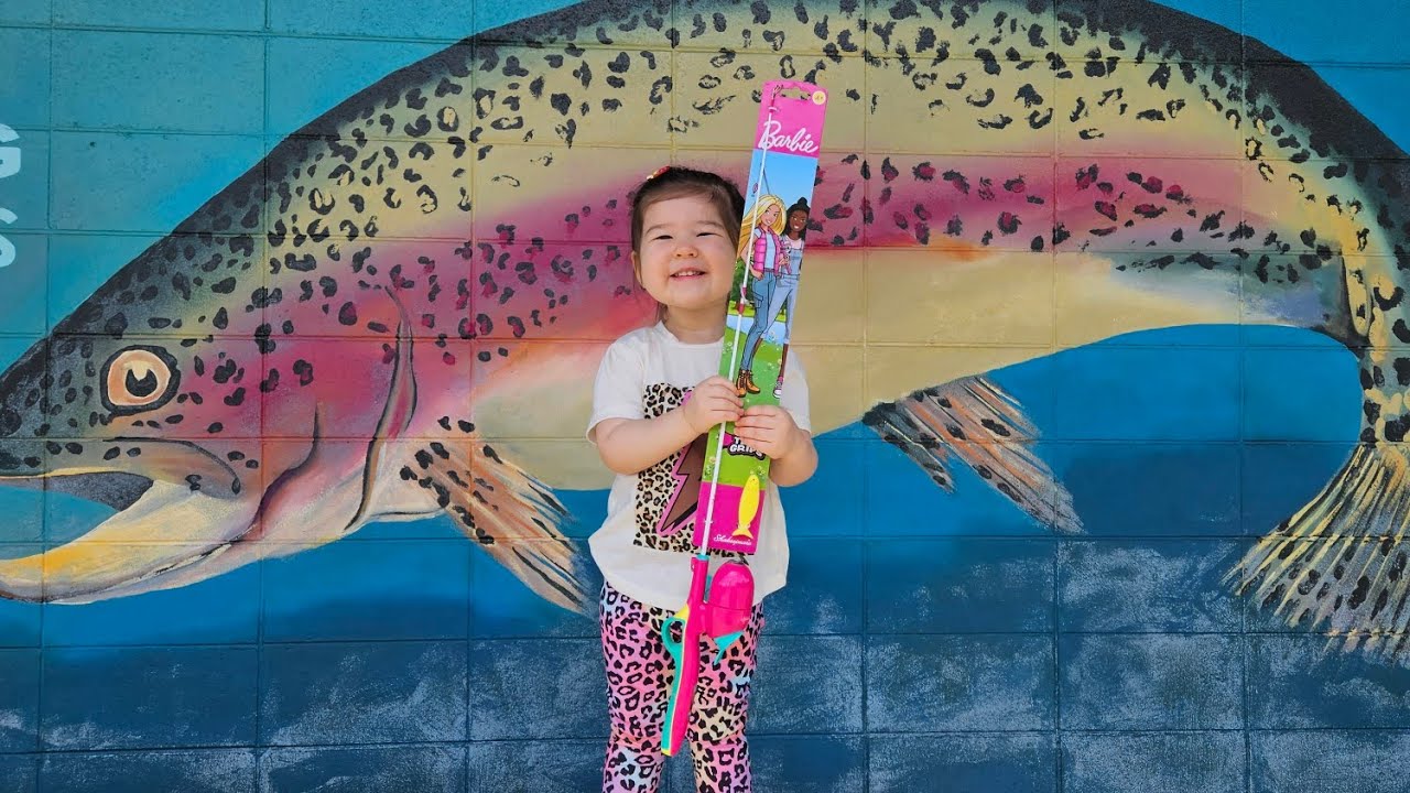 Trout Fishing With My Girls - YouTube