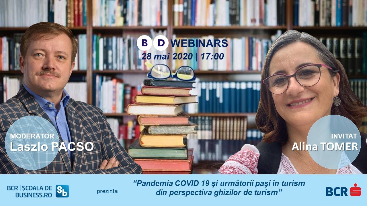Urmatorii pasi in turism...post pandemie | BD Webinars cu Alina Timer ...