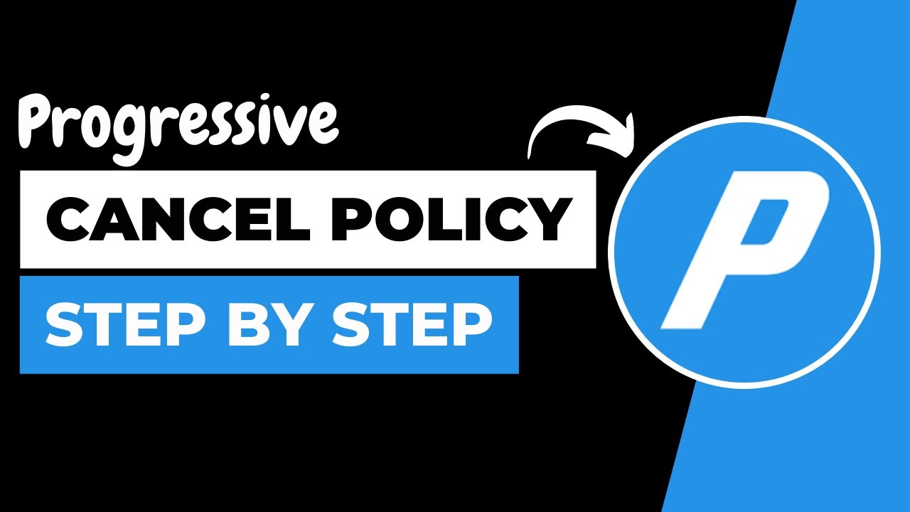 How to Cancel Policy in Progressive Insurance !! Cancel Progressive ...