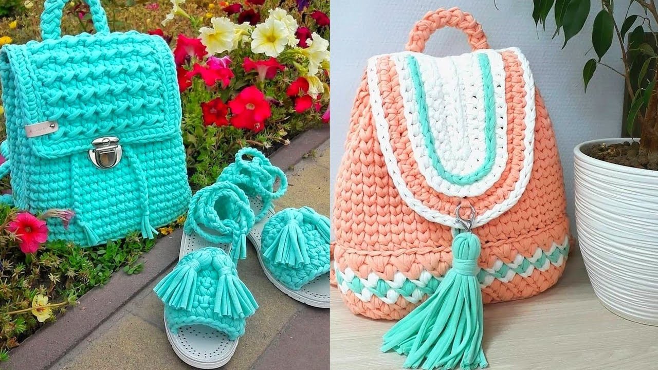 Top Stylish Free Crochet Shoulder bags patterns - YouTube