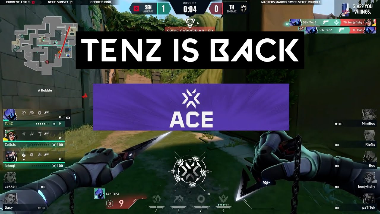 SENTINELS AND TENZ ARE BACK! VCT Masters Highlights - YouTube