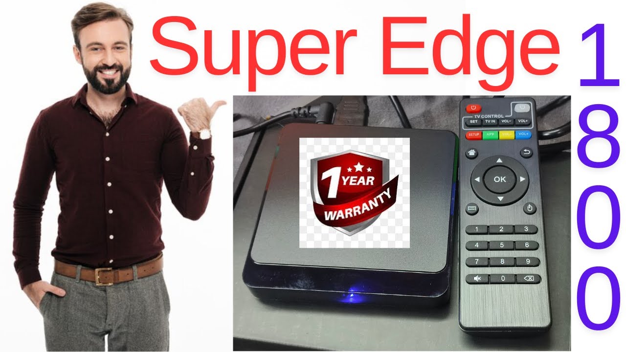 Super Edge 4K 5G 2gb Ram 16gb Rom Android 11 TV Box With Live TV ...