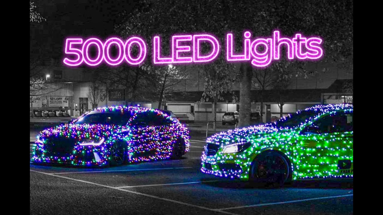 5000 Led lights Illuminates Our Cars in a Spectacular Festive Display ...