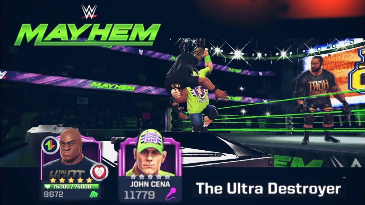 The Ultra Destroyer WWE Mayhem - YouTube