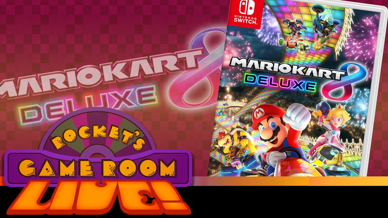 [Mario Kart 8 Deluxe] Mario Kart Makes Me Shart - Rocket's Game Room ...
