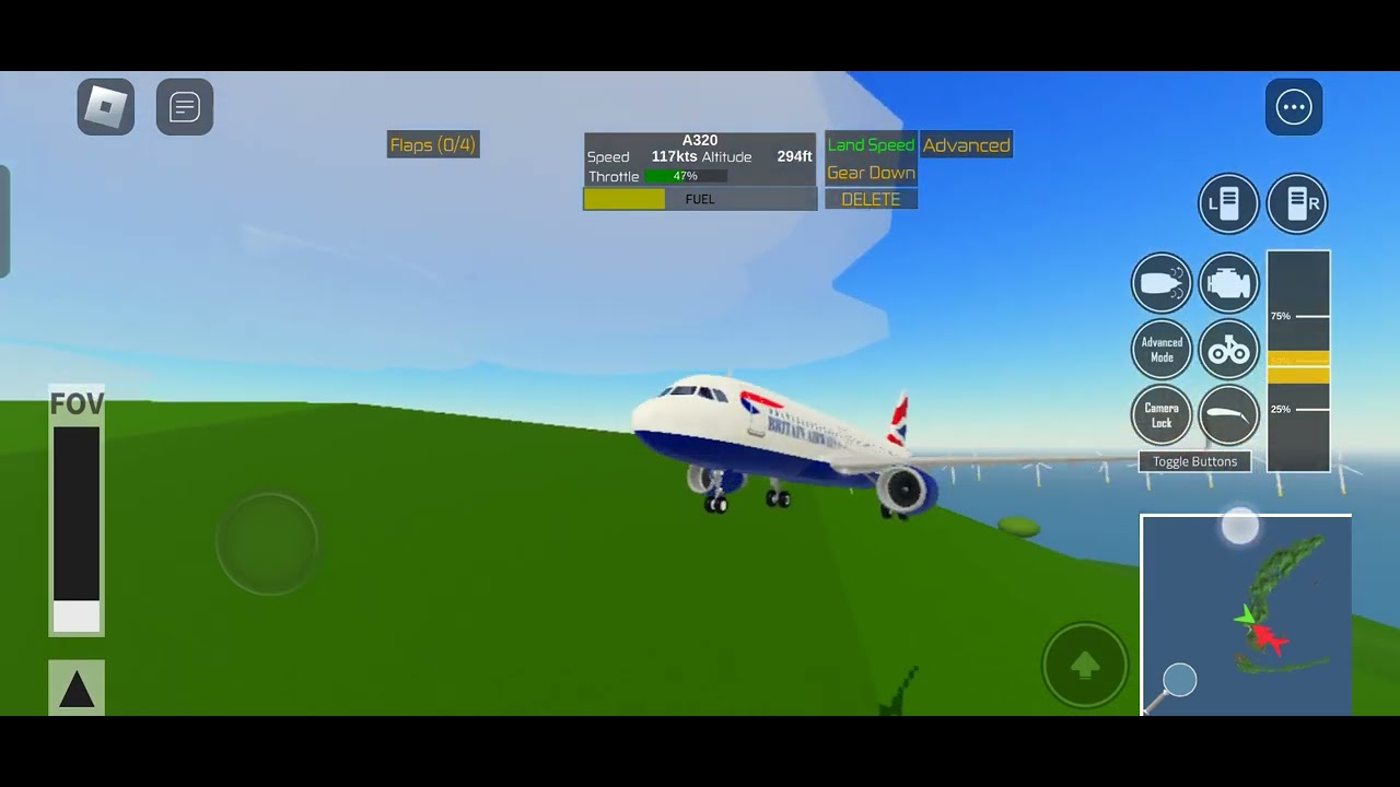 Landing without a Callsign And world markers SPEEDBIRD-9008 Orenji ...