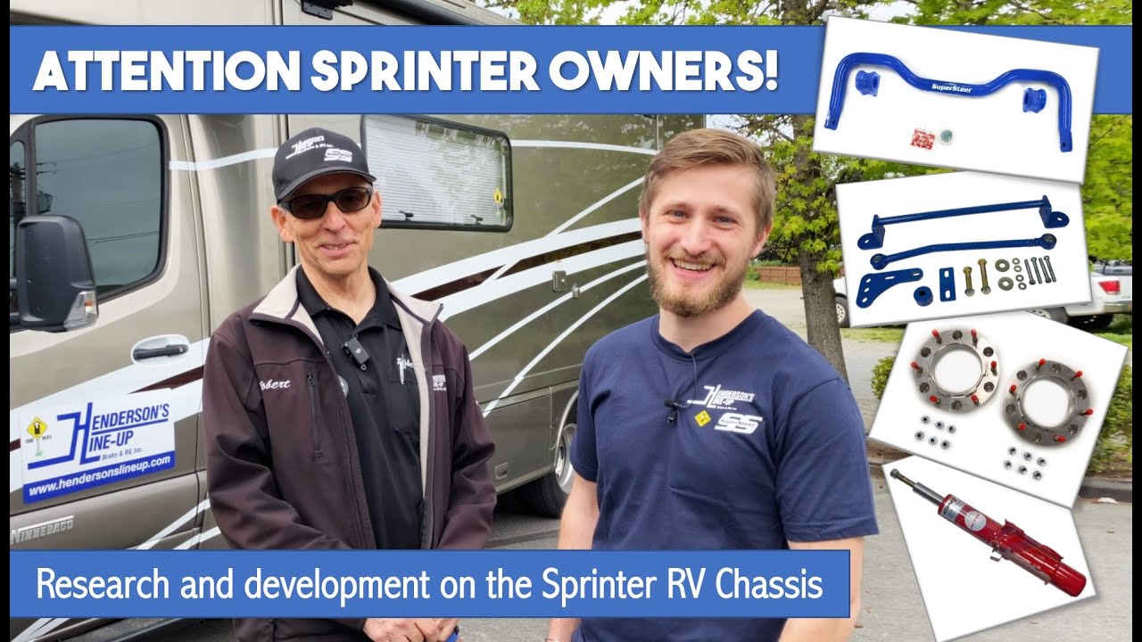 The Sprinter RV Chassis - Better Steering and Handling - YouTube