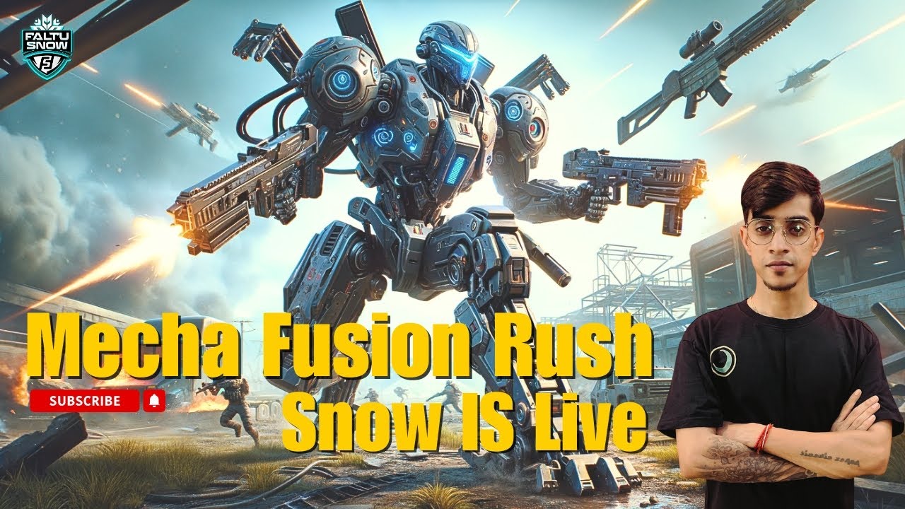 Action-Packed BGMI Live: Mecha Fusion Excitement - YouTube