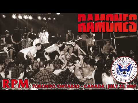 Ramones - RPM (Toronto, Canada 23/07/1987) - YouTube