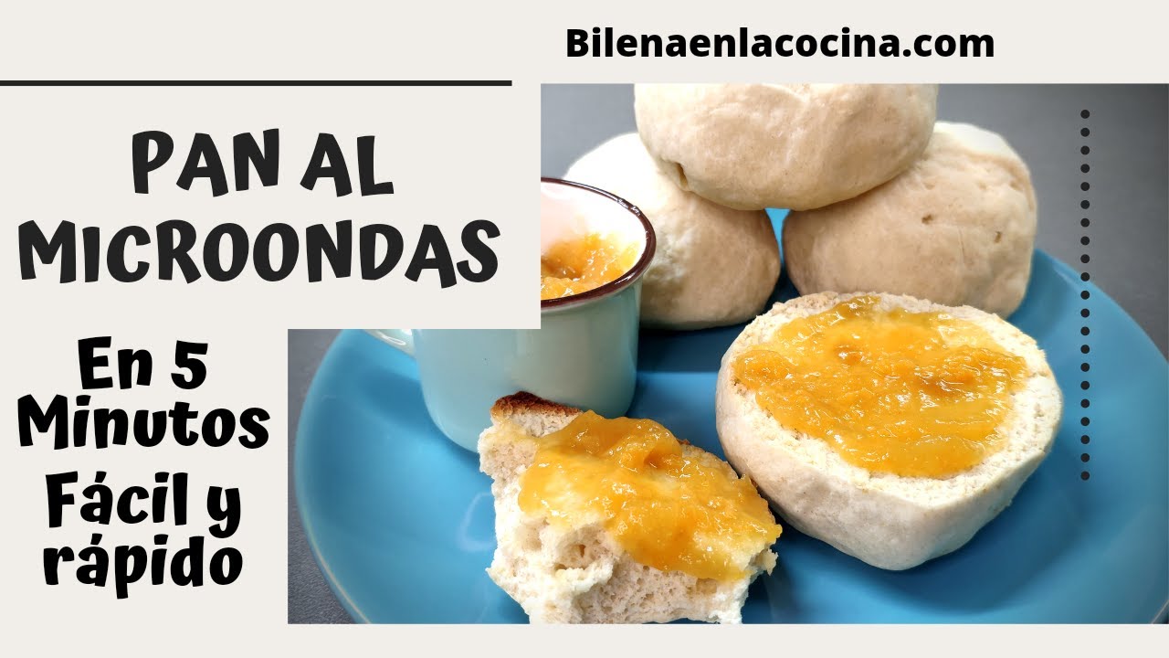PAN AL MICROONDAS!!! EN 5 MINUTO, FÁCIL Y RÁPIDO!!! - YouTube