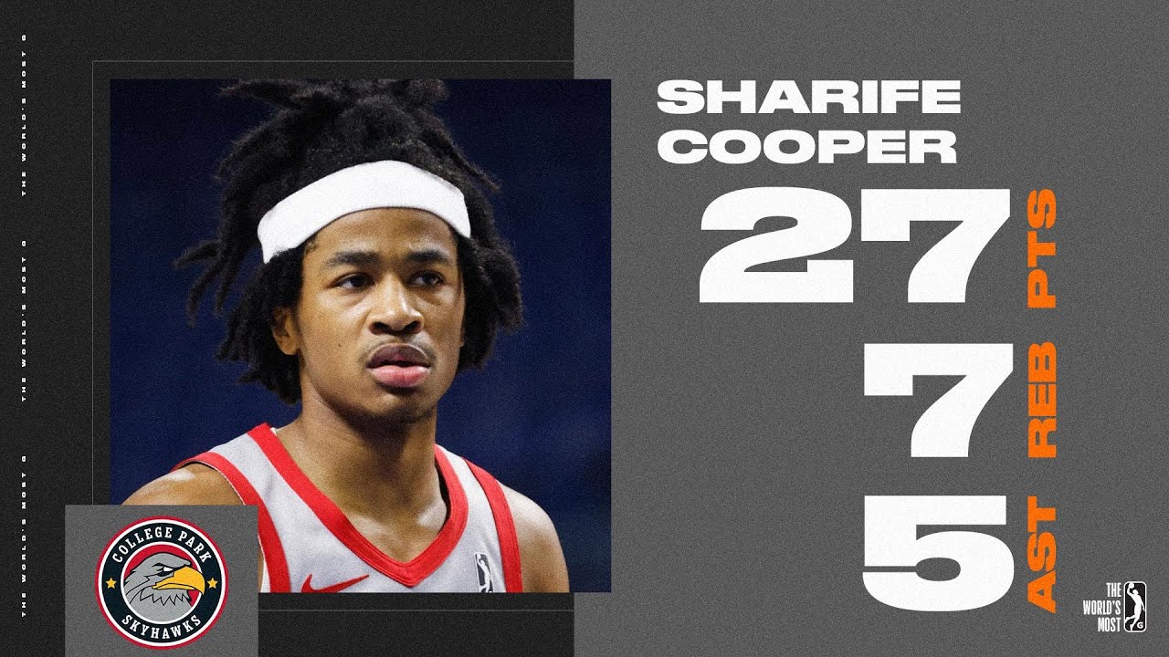 Sharife Cooper (27 points) Highlights vs. Long Island Nets - YouTube