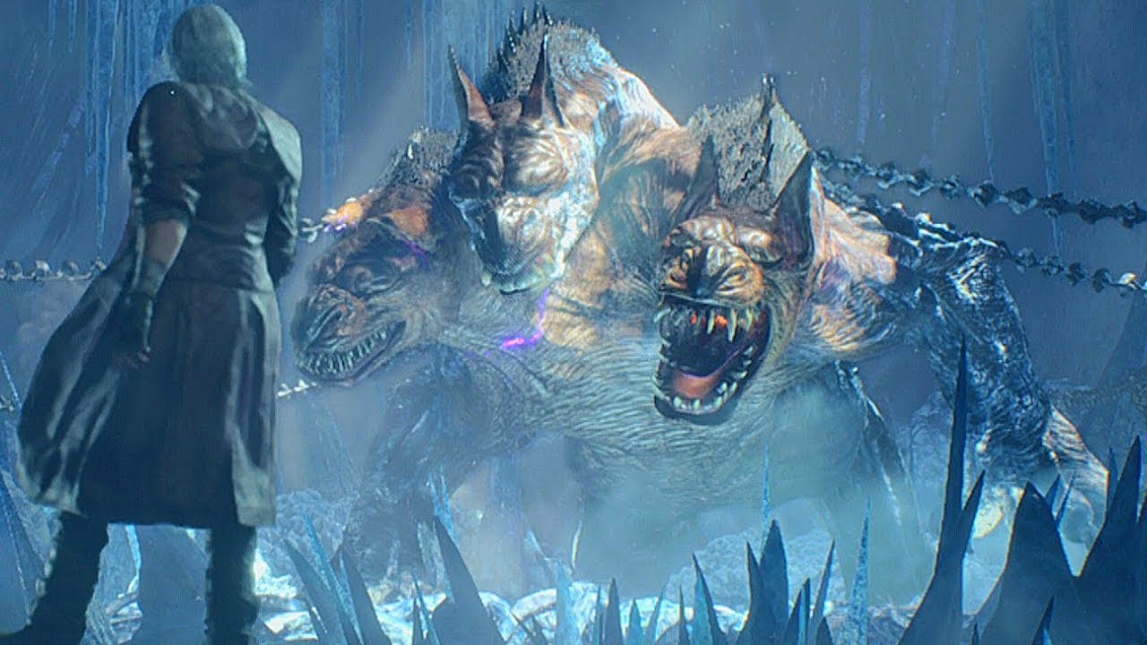 Devil May Cry 5: King Cerberus Boss Fight DMC 5 PC GAMEPLAY 1080P 60FPS ...