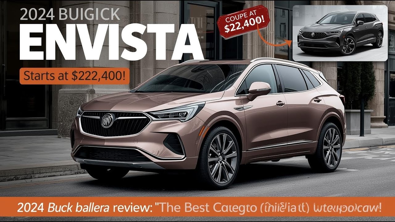 2024 Buick Envista Review: The $23K Subcompact Coupe SUV That Looks ...