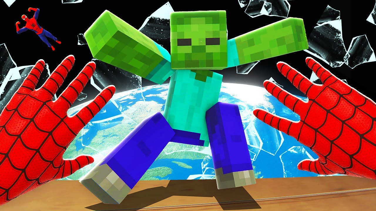Using a SPACE ELEVATOR on Minecraft ZOMBIES (Bonelab VR Mods) - YouTube