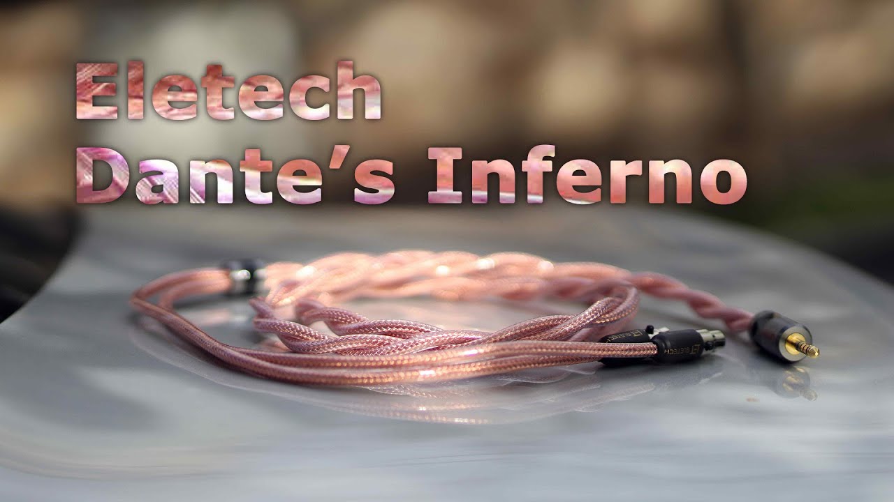 Eletech Inferno Headphone Cable - Powerline Wire - YouTube