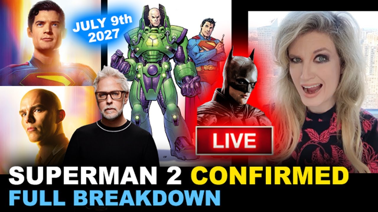 Superman 2 CONFIRMED - Man of Tomorrow July 2027 - James Gunn DC ...