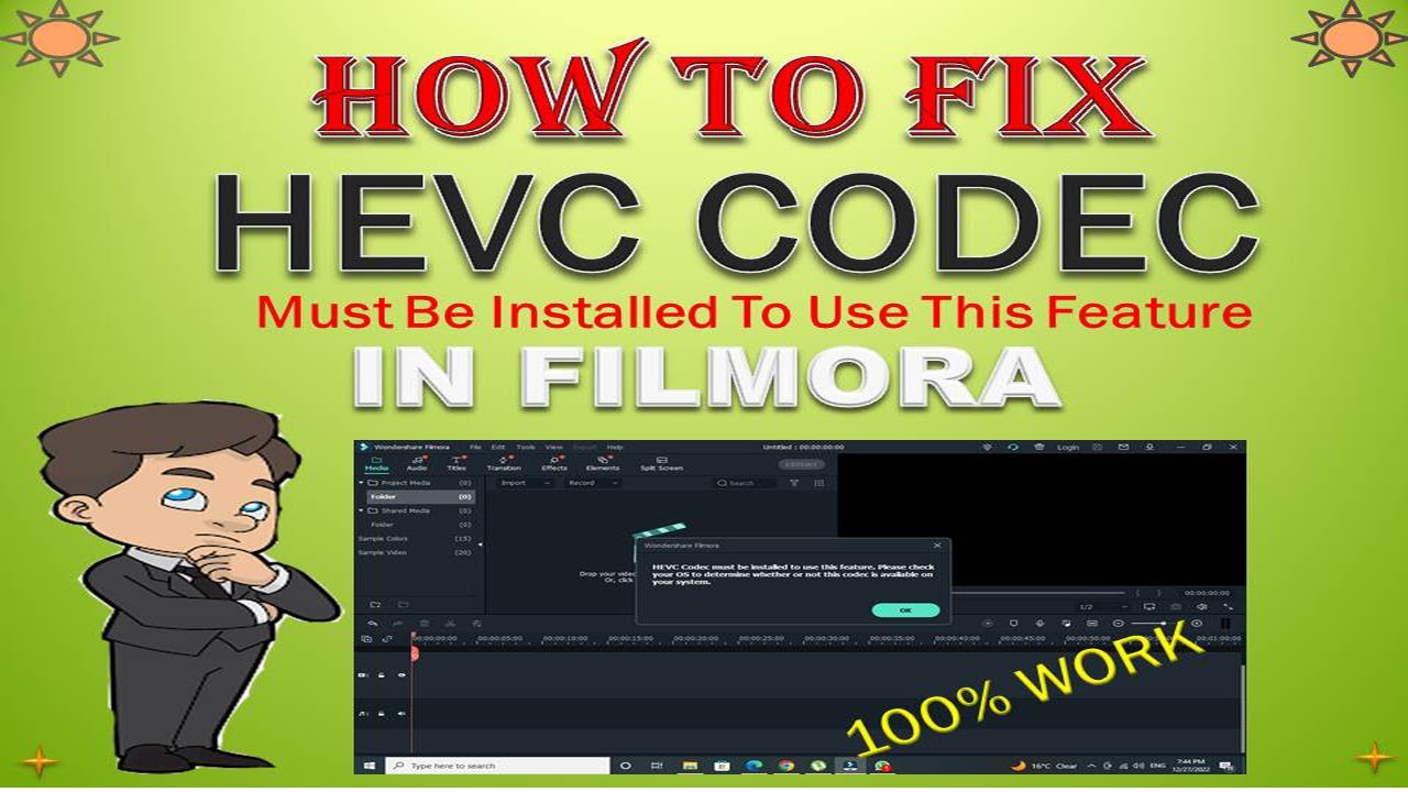HVEC Codecs Extension For Free/HVEC Video Error Solve Problem - YouTube