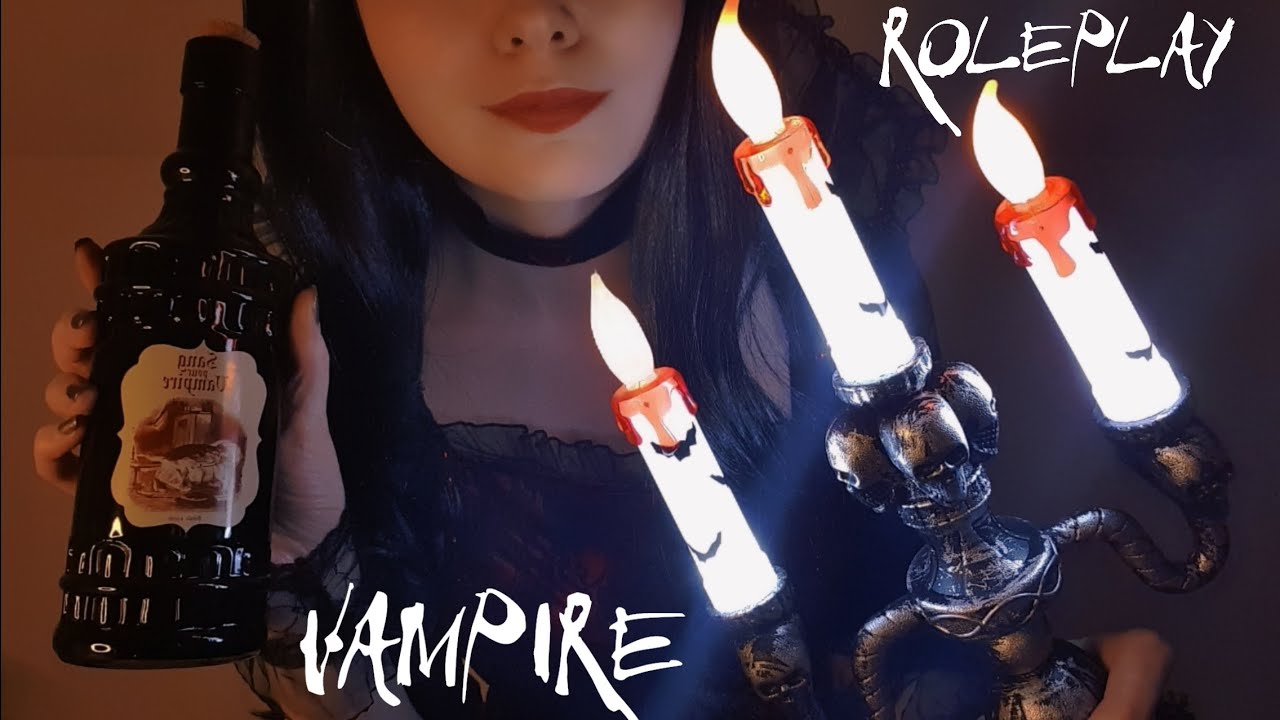 #ASMR FR 🦇💉Roleplay Vampire Examen Médical Halloween🩸 - YouTube