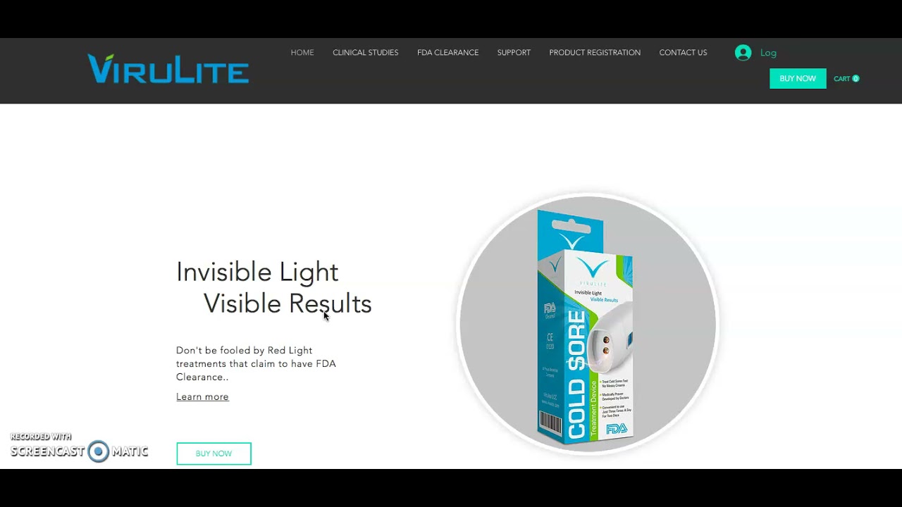 VIRULITE REVIEW 2021 || COLD SORE MACHINE TREATMENT - YouTube