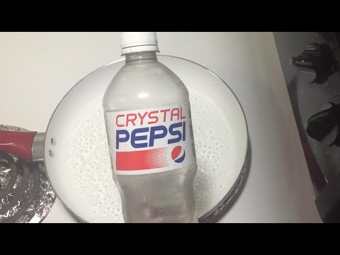 What will Happen if you Boil Crystal Pepsi - YouTube