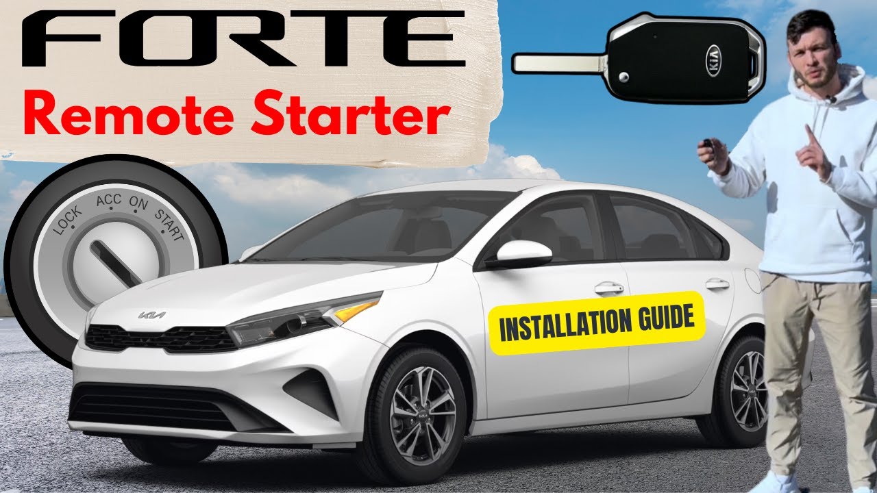 Kia Forte 2022-2024 Remote Starter | Key Ignition | How To install | MyKey Premium - YouTube