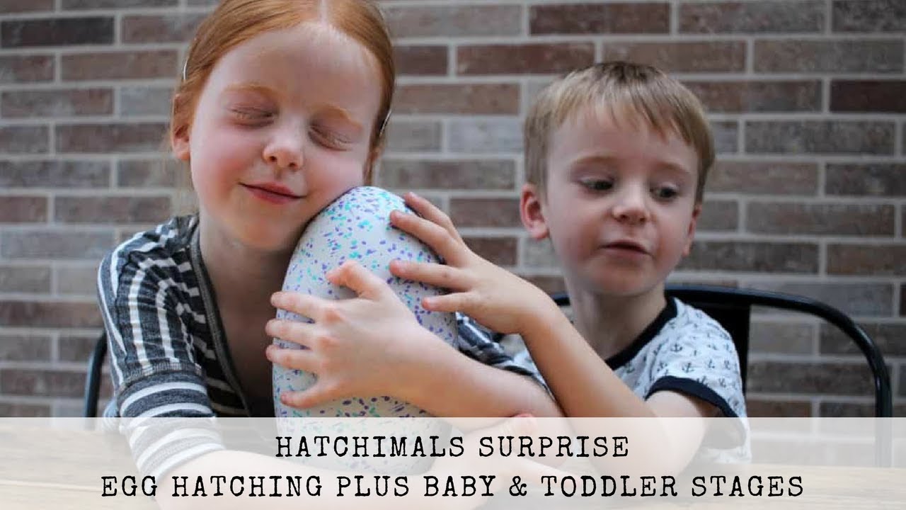 Hatchimals Surprise Egg Hatching Plus Baby and Toddler Stages - YouTube
