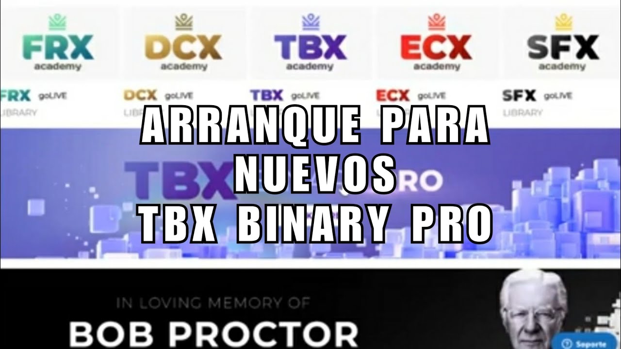 ARRANQUE TBX BINARY PRO #binarias - YouTube